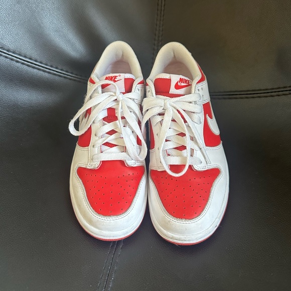 Nike | Shoes | Nike Dunks Low Championship Red | Poshmark